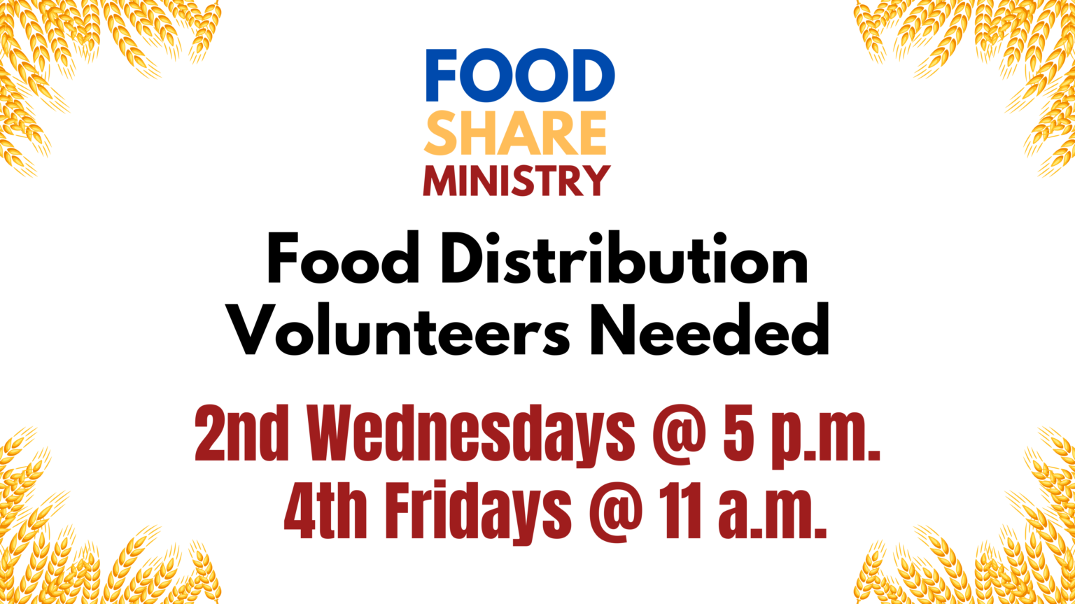 FoodShare — First Presbyterian Church of Topeka